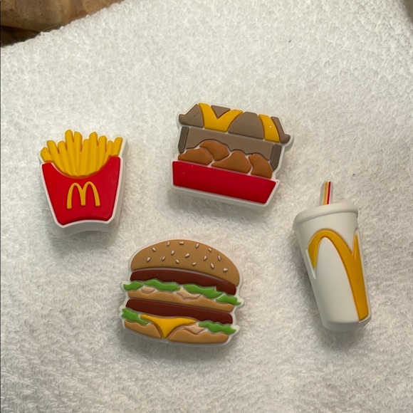 McDonald's | Shoes | Mcdonalds Fast Food Crocs Jibbitz Shoe Charms Set ...